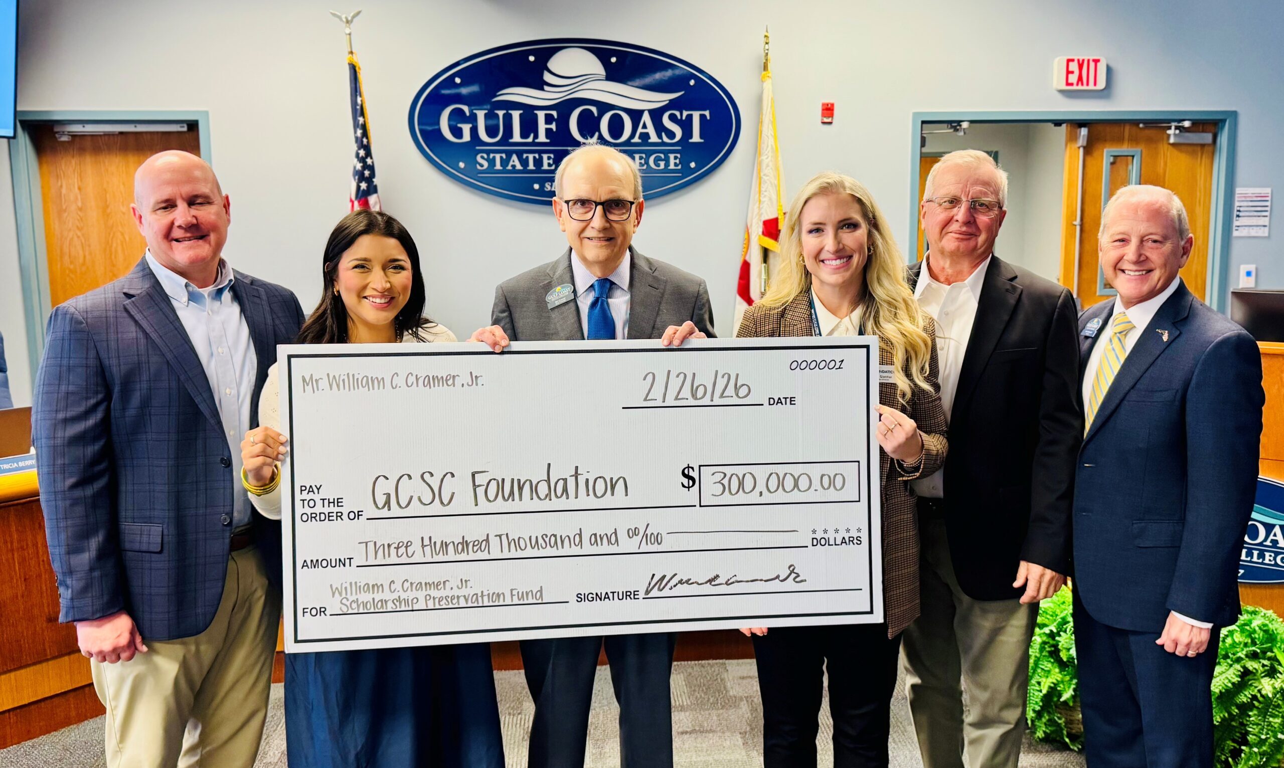 Mr. William C. Cramer, Jr. Establishes $300,000 Scholarship ...